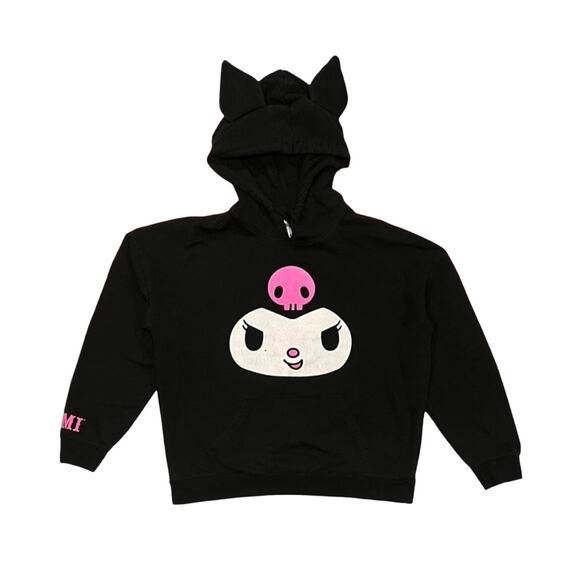 Sanrio | Tops | Sanrio Kuromi Big Graphic Of Face With 3d Ears From Hot ...